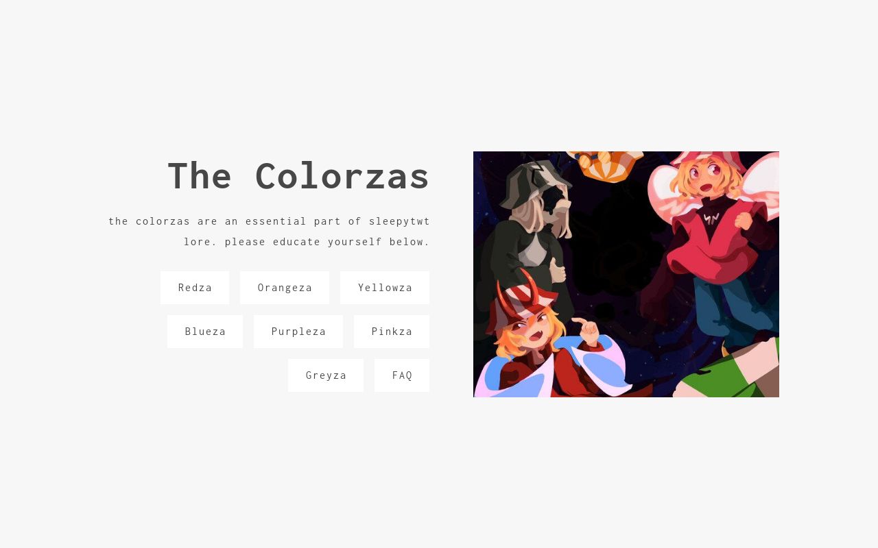 colorza's information carrd